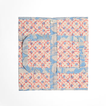 Set of 3 - Nature's Canvas Blue Pie Bags