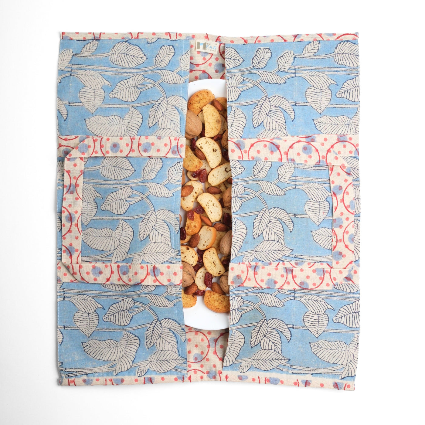 Set of 3 - Nature's Canvas Blue Pie Bags