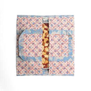 Set of 3 - Nature's Canvas Blue Pie Bags