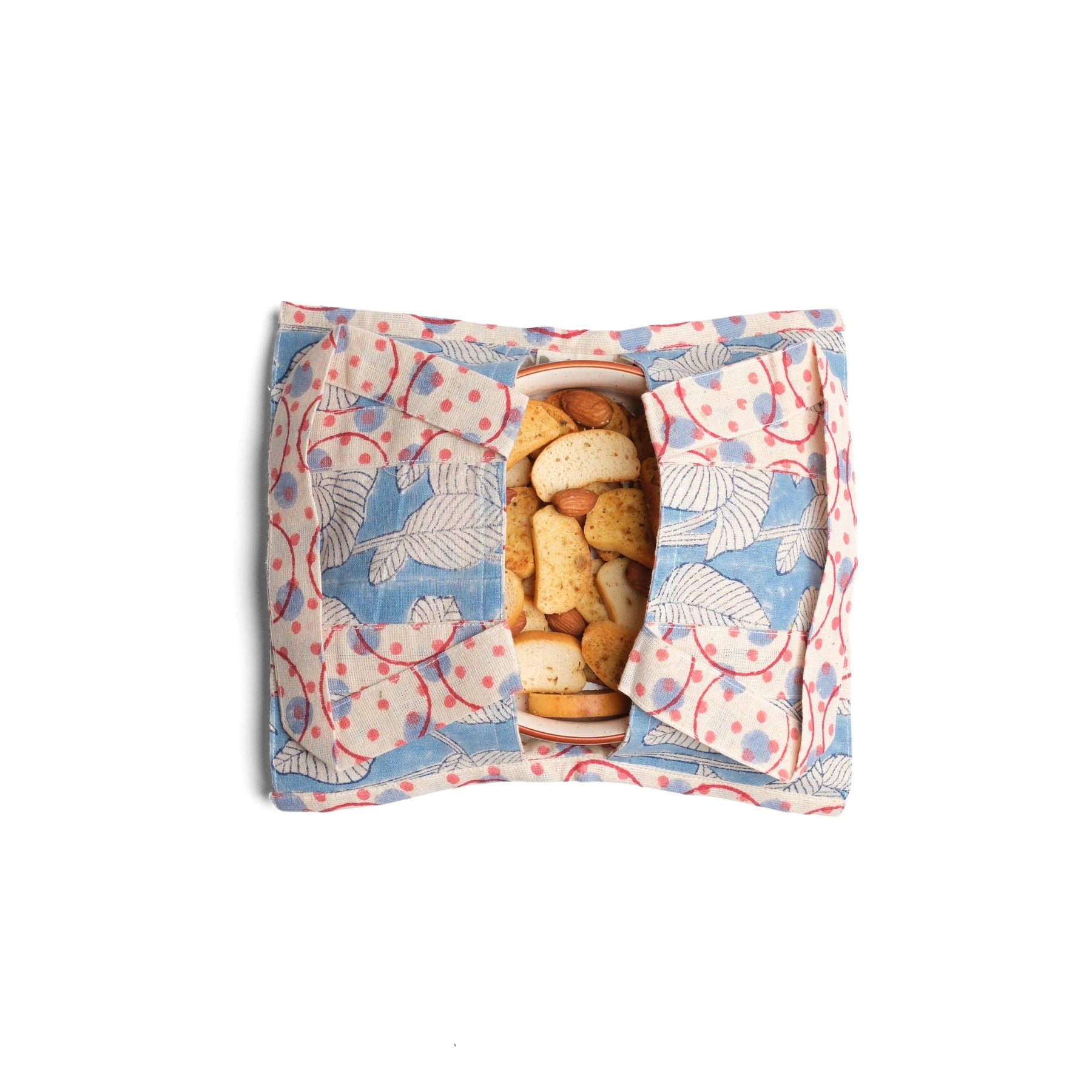 Set of 3 - Nature's Canvas Blue Pie Bags